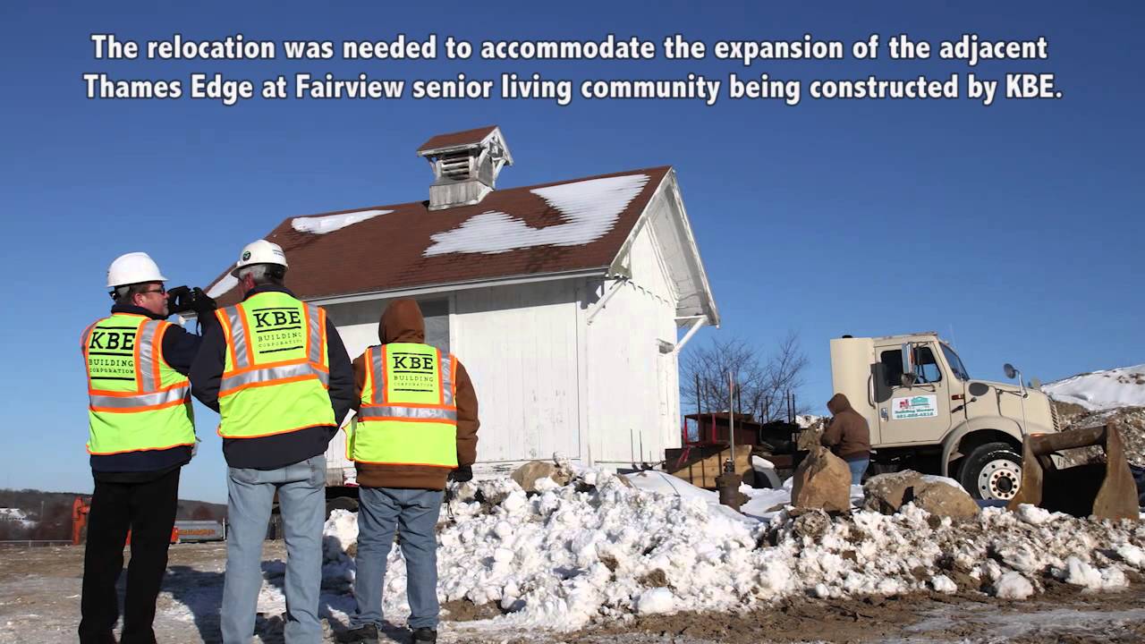 Relocation of The Creamery Building at Thames Edge at Fairview ...