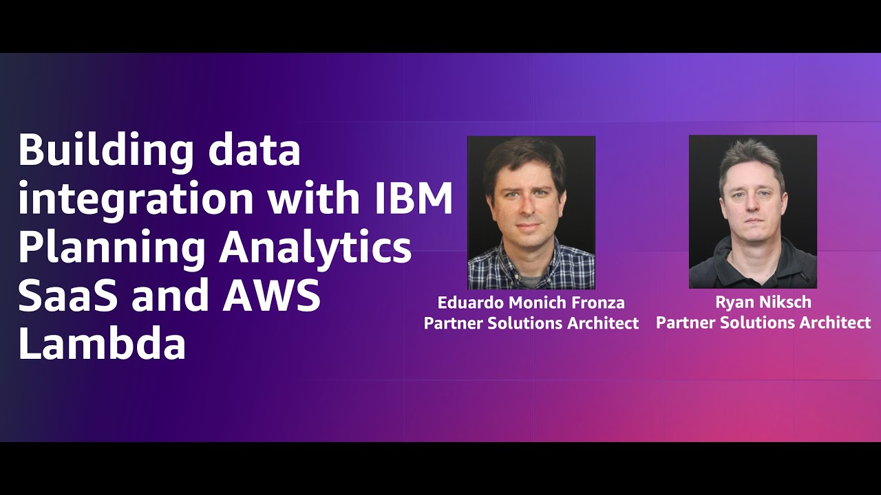Building data integration with IBM Planning Analytics SaaS and AWS Lambda | Amazon Web Services ...