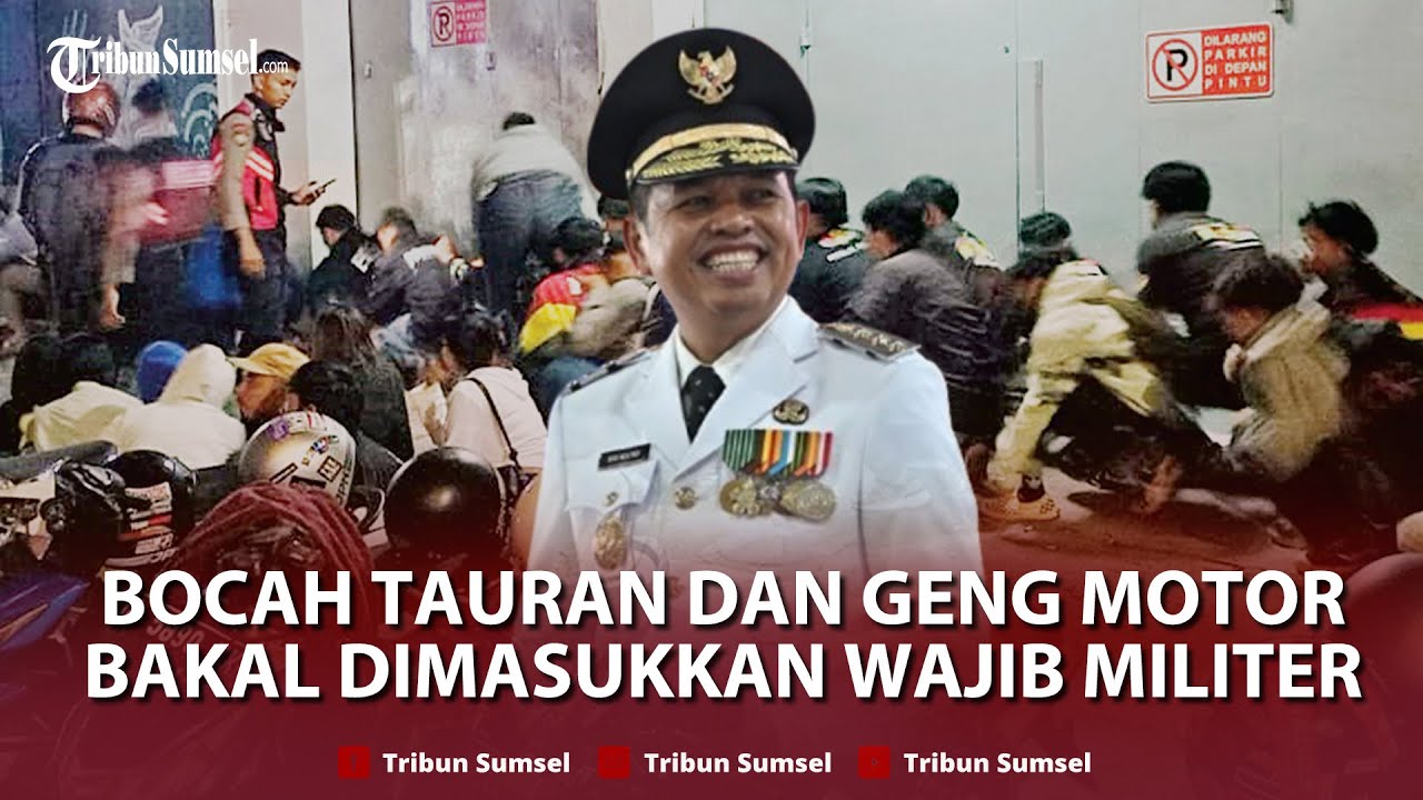 🔴Bocah Terlibat Tawuran dan Geng Motor di Jabar Bakal Dimasukkan Wajib ...