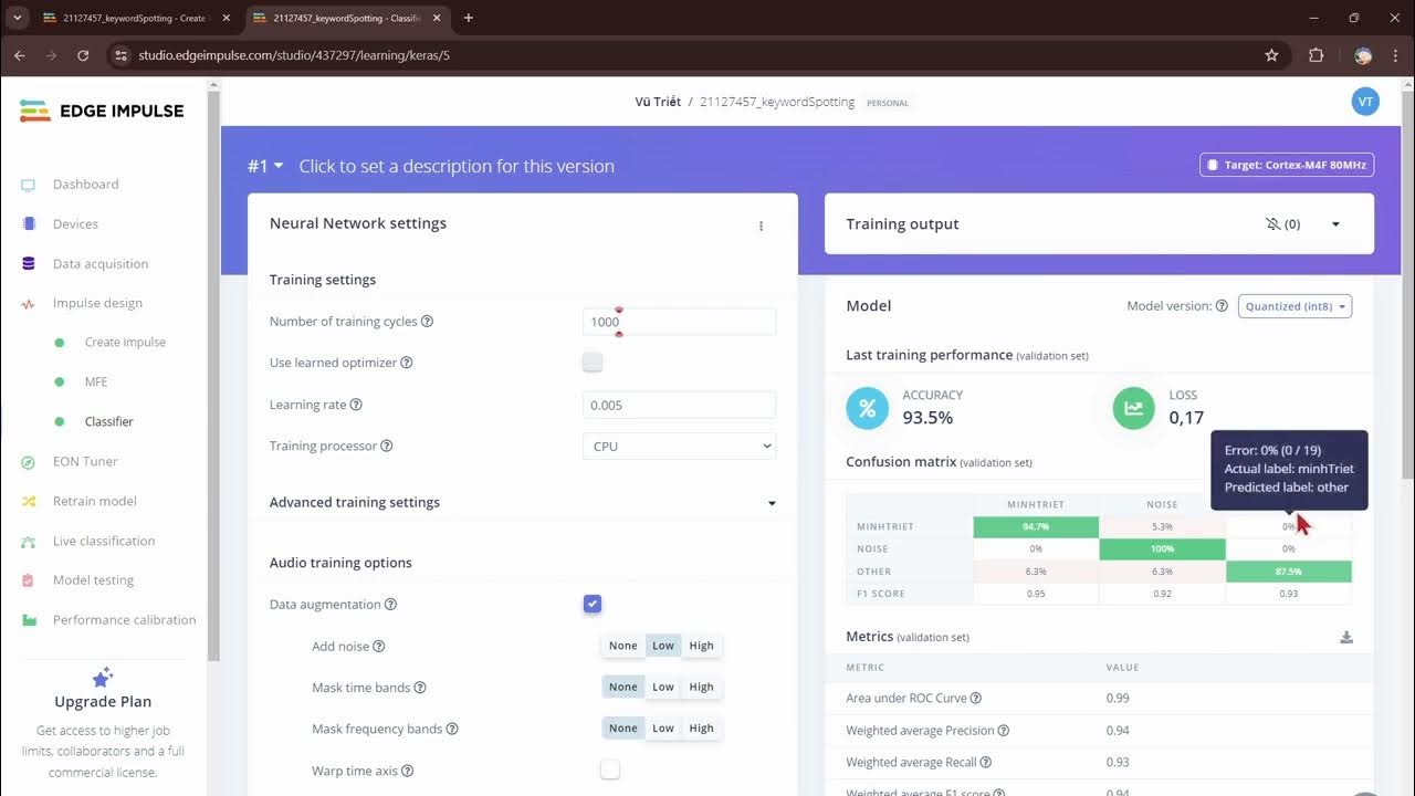 An Introduction to Smart Device Programming - Vũ Minh Triết - Keyword spotting - YouTube