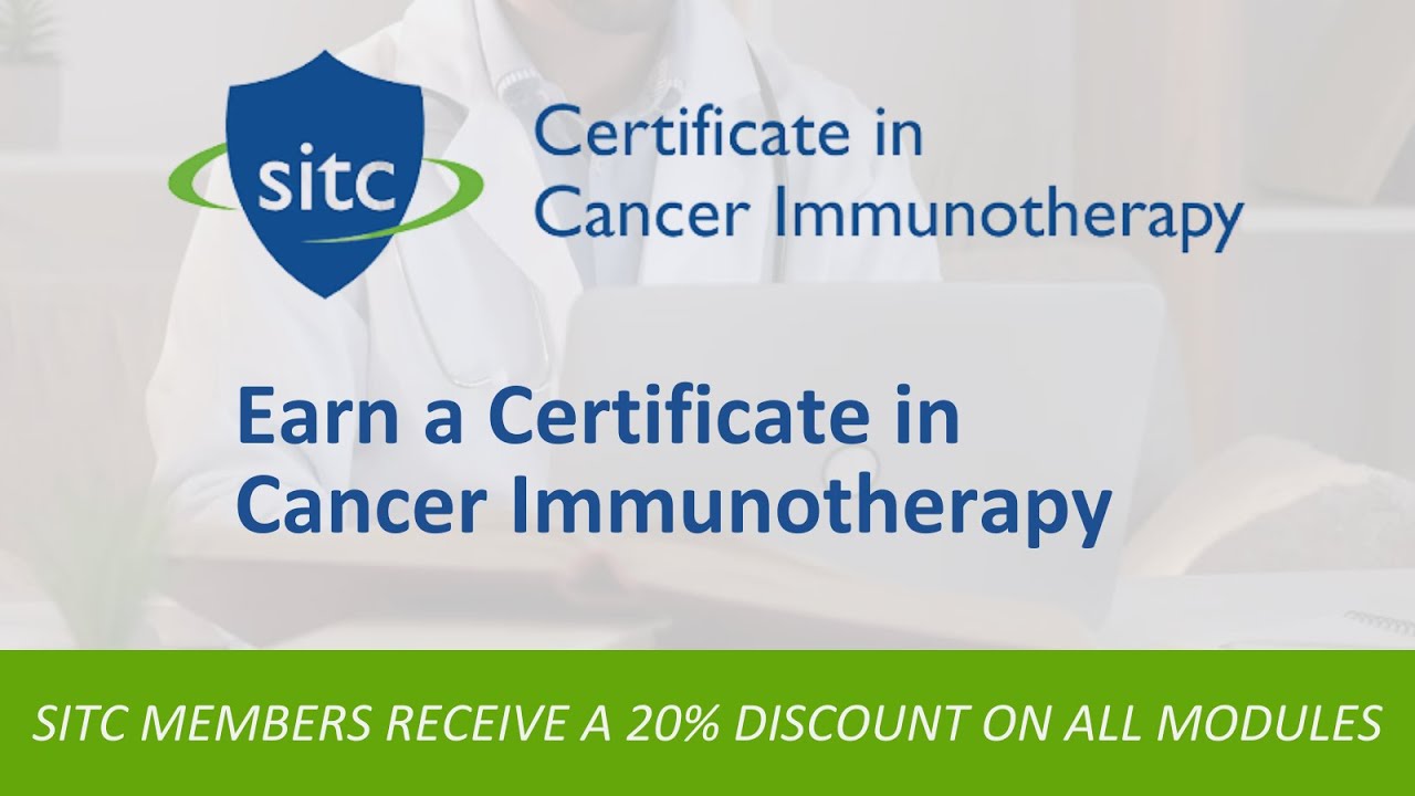 2023 SITC Certificate in Immunotherapy - YouTube
