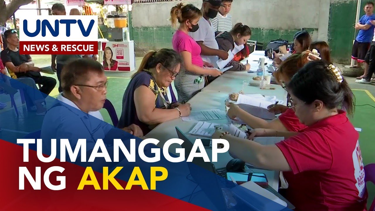 1,000 AKAP beneficiaries, tumanggap ng ayuda mula sa pamahalaan - YouTube