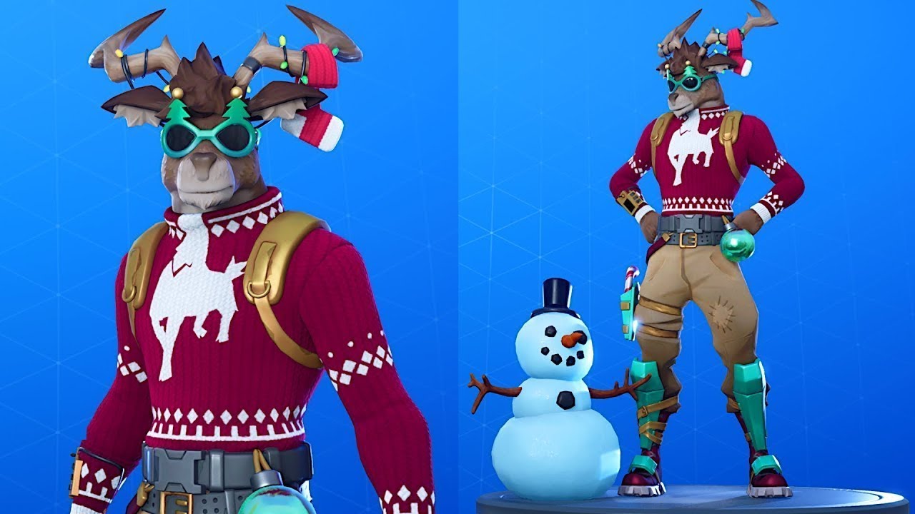 Playing Fortnite As DEER MANNNNNN - YouTube