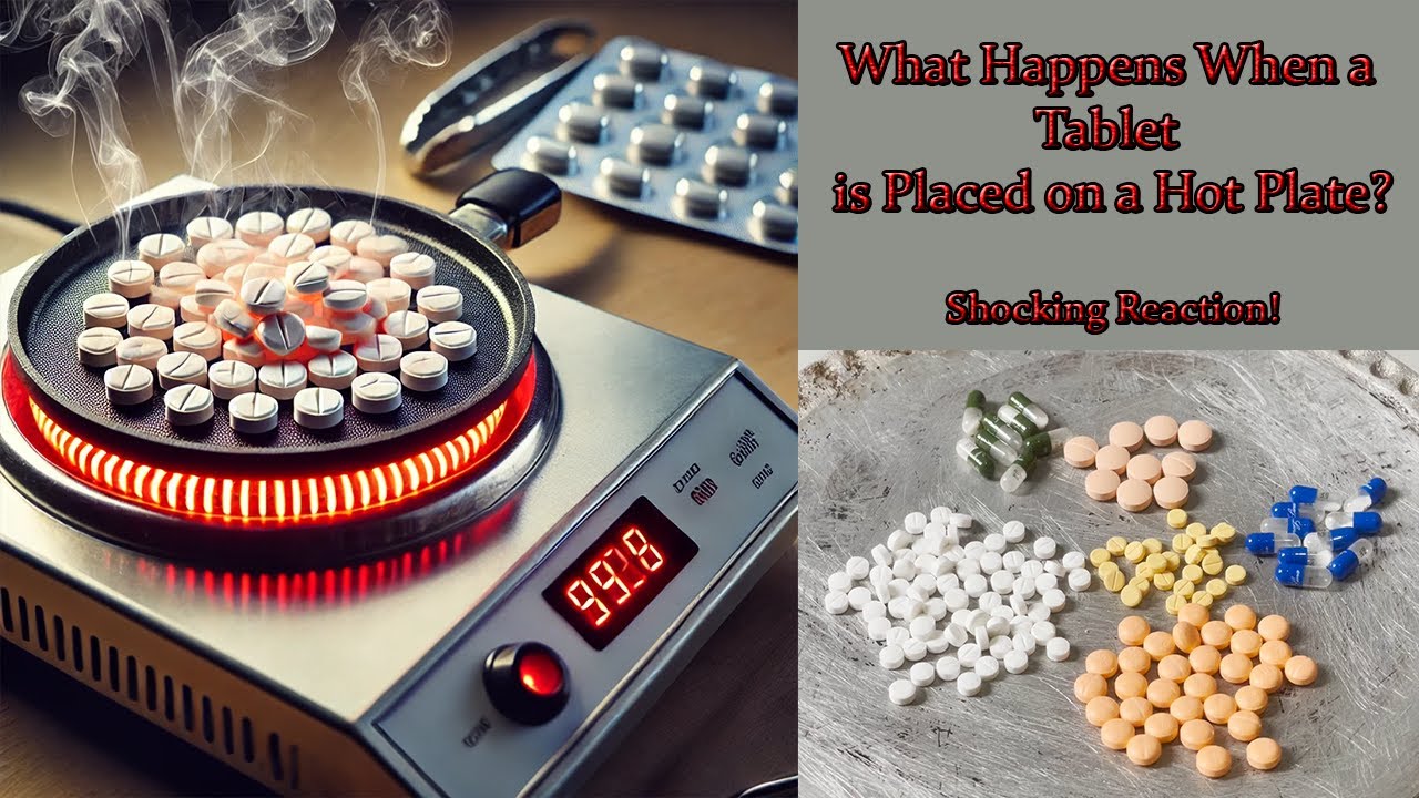 🔥 What Happens When a Tablet is Placed on a Hot Plate? Shocking ...