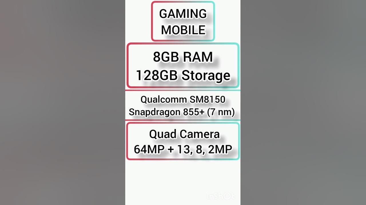 🔥🔥6GB RAM 128 ROM🔥🔥SNAPDRAGON 855+ (7 nm) #mobile #gamingmobile #shorts #phone - YouTube