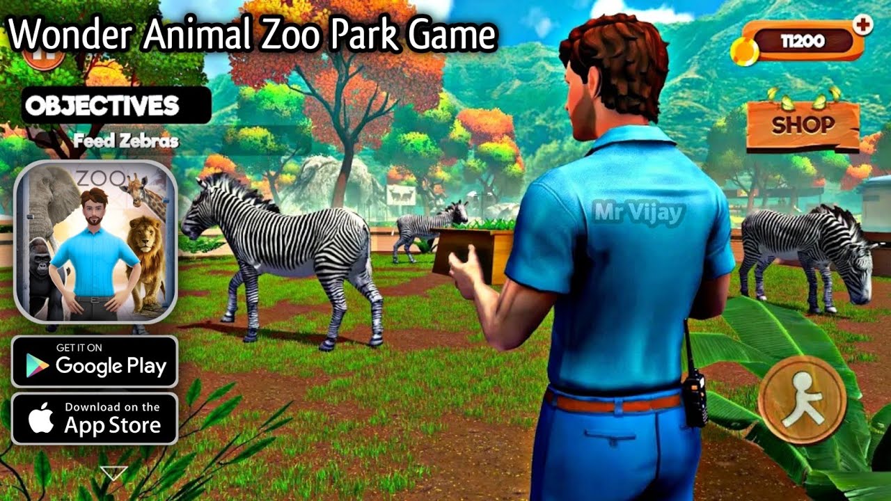 Wonder Animal Zoo Park Game Gameplay (Android/Mobile) - YouTube