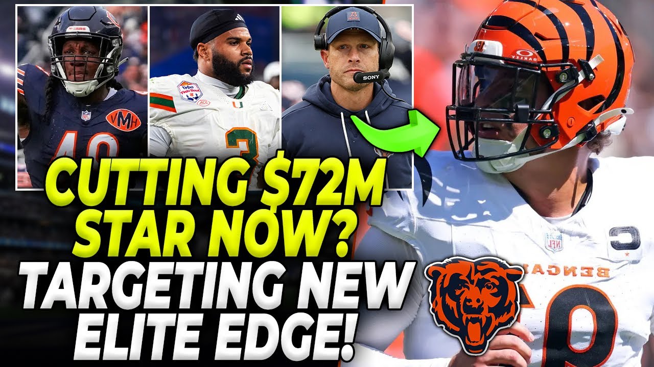 🤯💣 BOMBSHELL! BEARS TO AXE $72M STAR DEFENDER WHILE NEW ELITE PASS ...