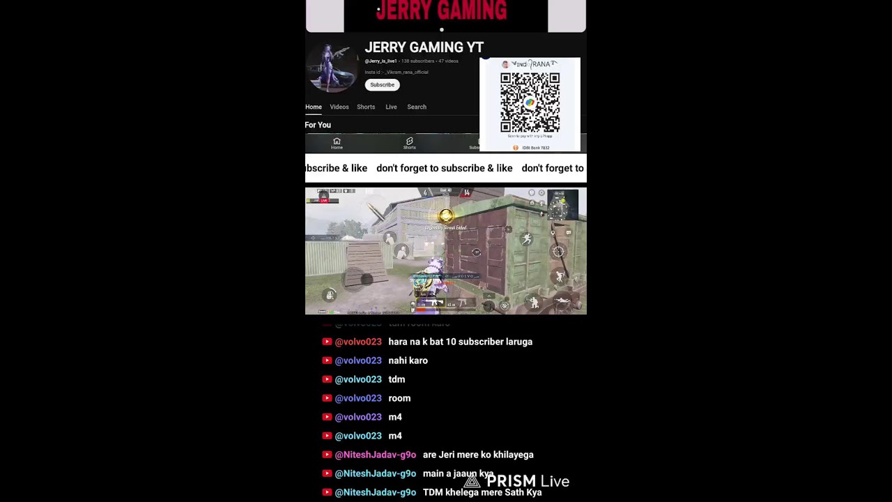 Live streaming of JERRY GAMING YT - YouTube