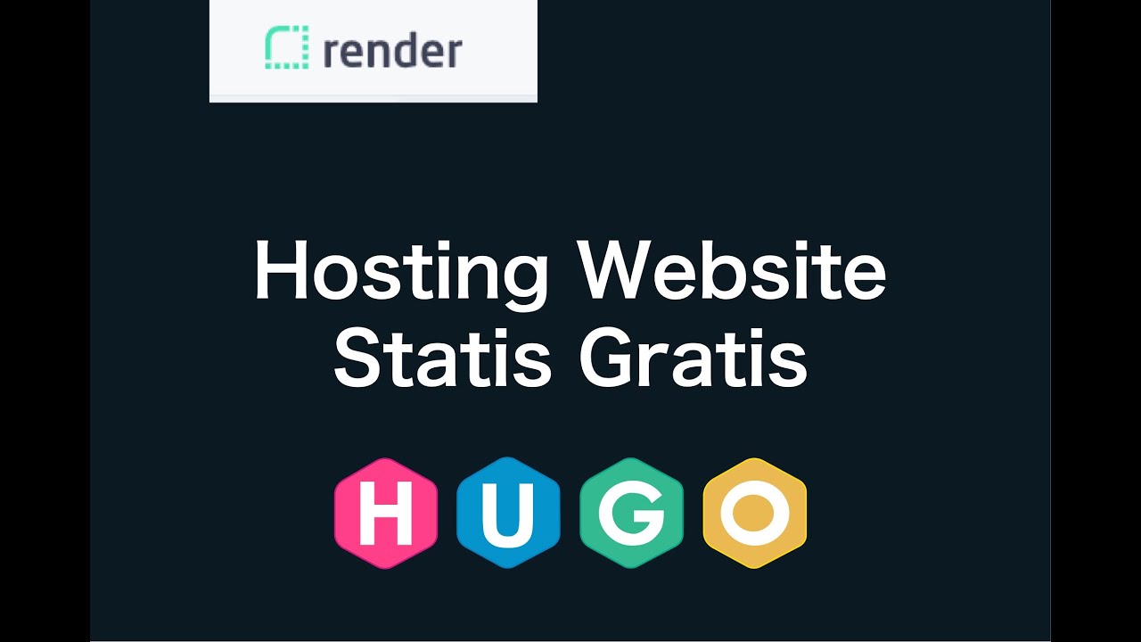 11 hosting website hugo di render - YouTube