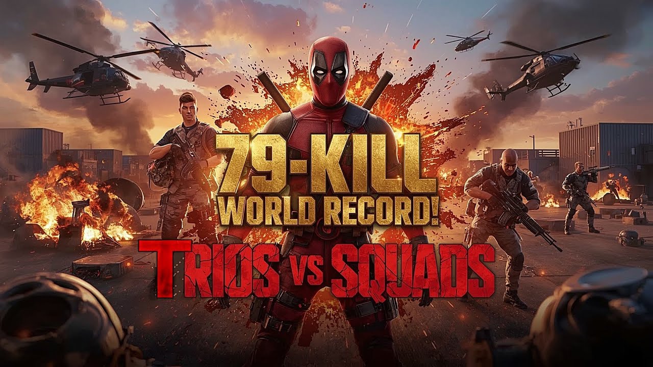 🌍 WORLD RECORD 79 KILLS in Rebirth Island! 🔥 (Trios vs Squads INSANE ...