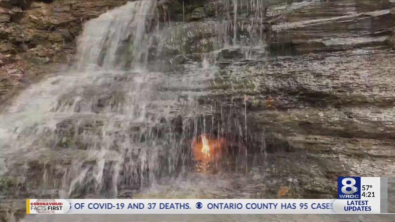 Eternal Flame Falls: A Western NY waterfall unlike any other - April 30 ...