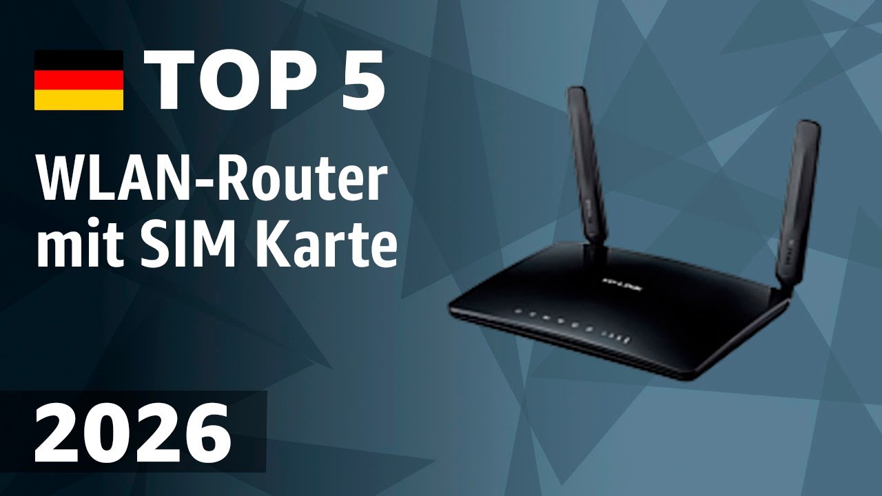 TOP—5. Beste WLAN-Router mit SIM Karte. Test & Vergleich 2026 - YouTube