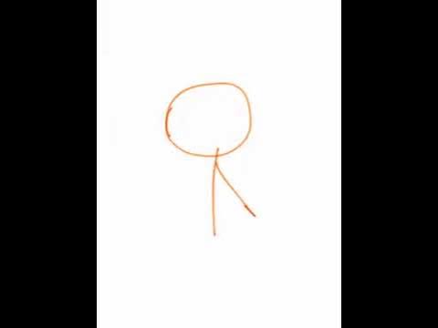 how to draw stickman P1. - YouTube