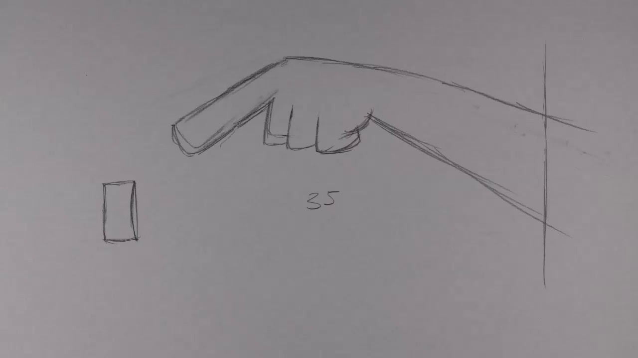 arm pressing a button animation (take two) - YouTube
