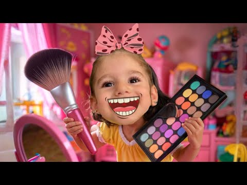 MAKYAJ ZAMANI ! Eva Annesinden Makyaj Yapmasını İstedi!