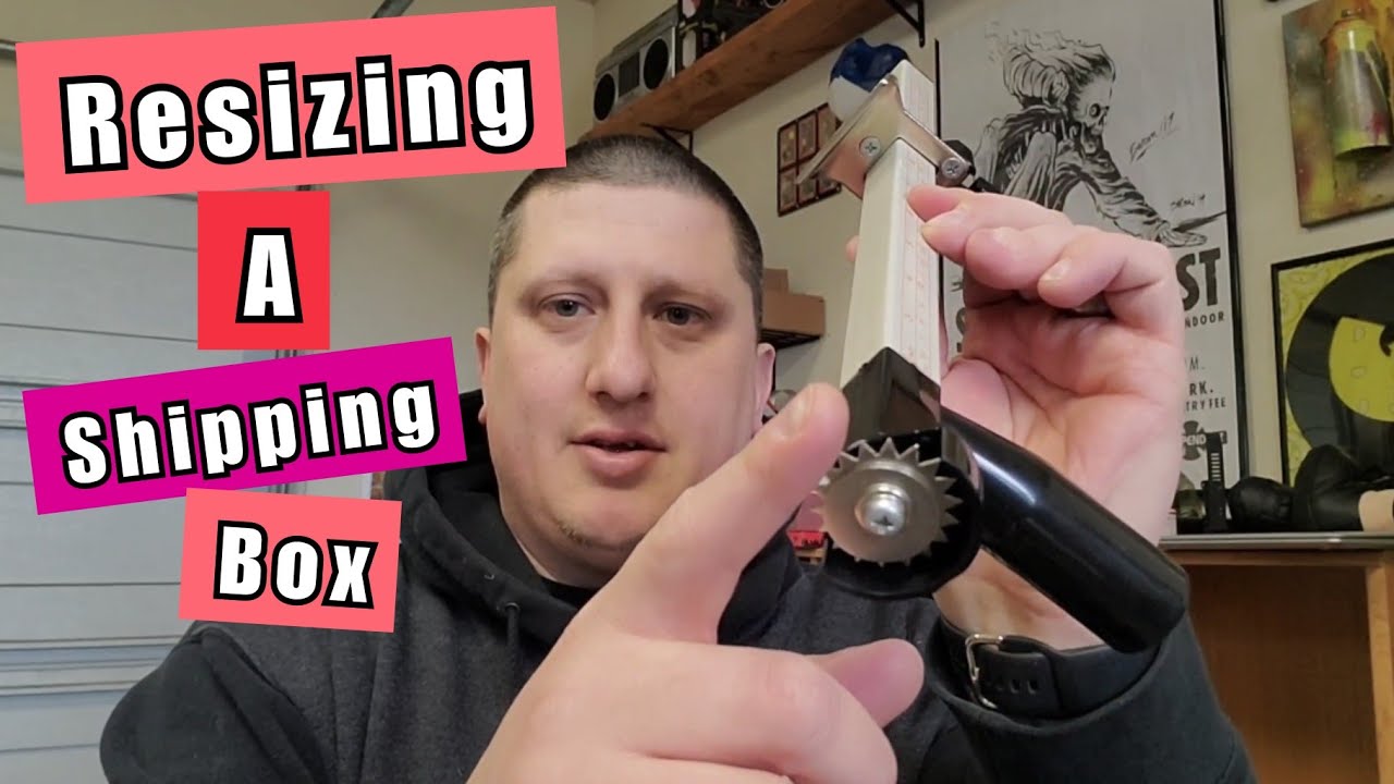 Reseller Tutorial: How to Resize a Shipping Box. - YouTube