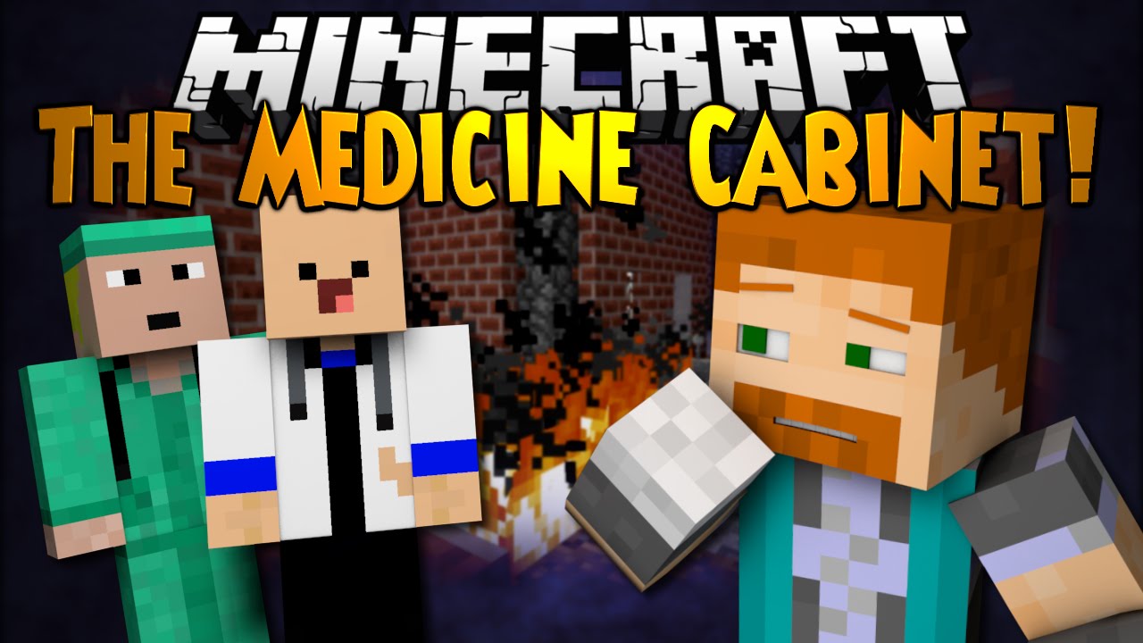 Minecraft: THE MEDICINE CABINET! - Adventure Map! - YouTube