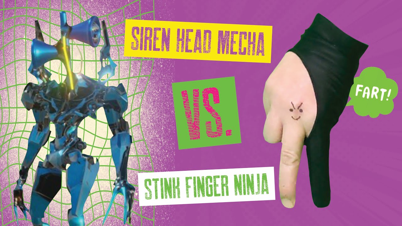 Siren Head vs Stink Finger Ninja / with commentary - YouTube