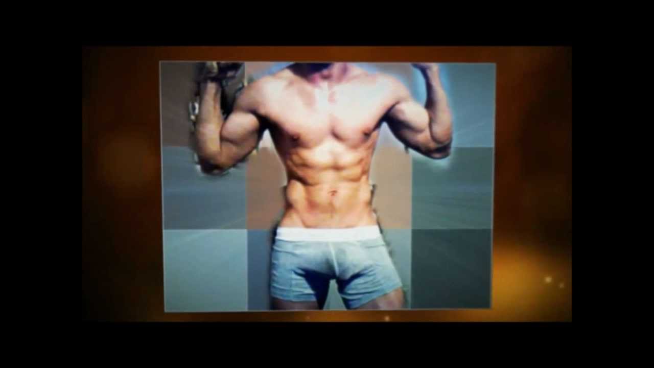 Update: Young Man Flexing The Upper Body and ABS - YouTube