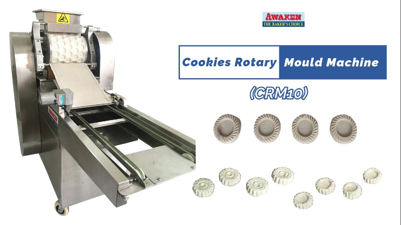 Awaken ~ Cookies Rotary Mould Machine (CRM10) Customizable Mould to ...
