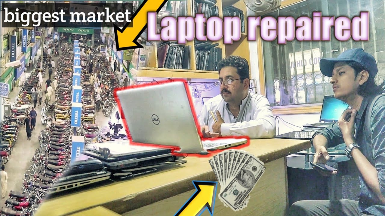 LAPTOP MOBILE MARKET IN MULTAN| REPAIRING MARKET | VLOG - YouTube