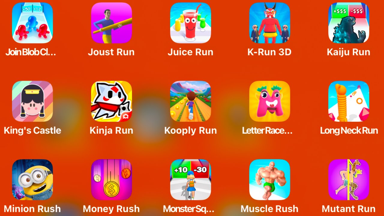 Fun Runner,Subway Surf,Tom Hero,Going Balls,Stack Rider,Flippy Race ...