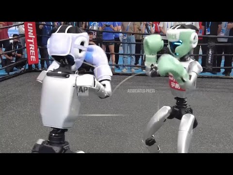 Humanoid robots run, box and score goals at World Humanoid Robot Games ...