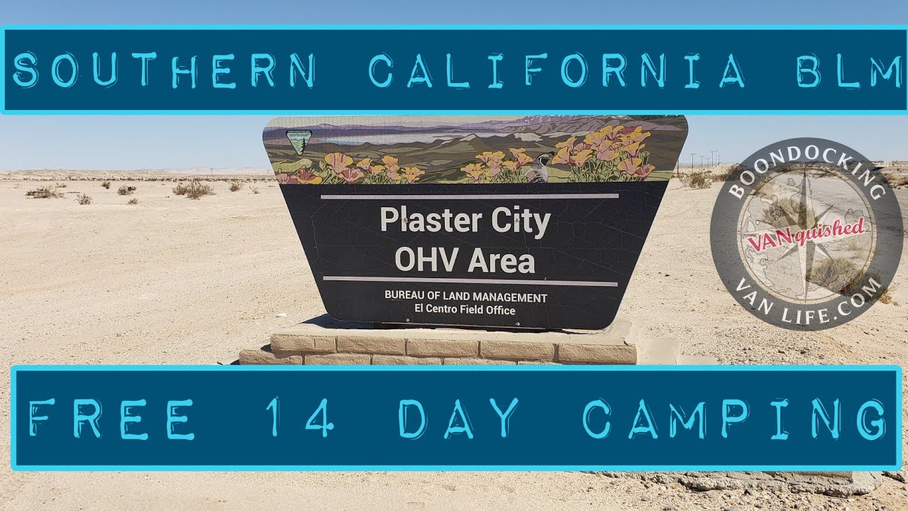 Plaster City BLM OHV Painted Gorge Road - YouTube