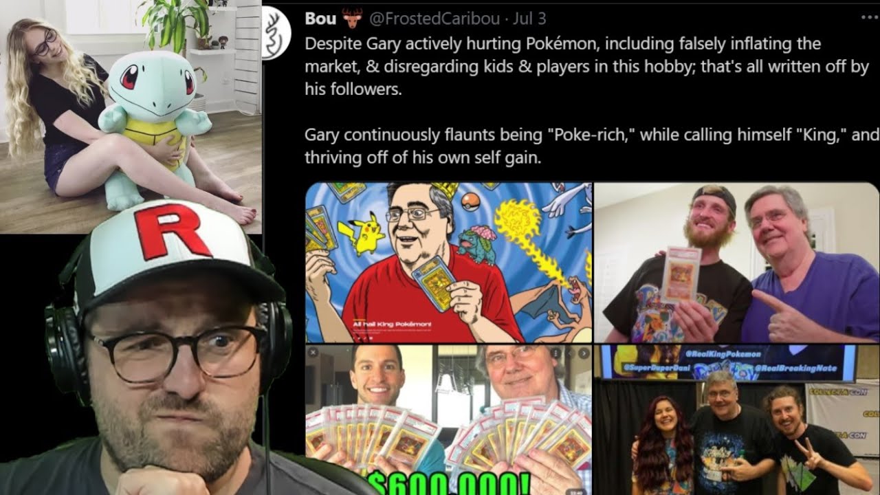 Frosted Caribou Throws Stones at Gary AKA King Pokemon - YouTube