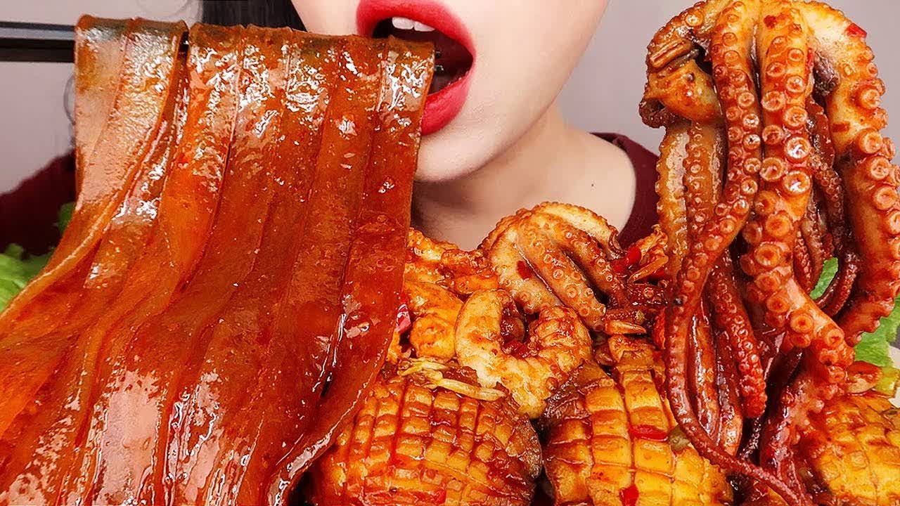 ASMR SPICY SEAFOOD don-Xiang Jianguo Chinese Food Kitchen(recipe ...