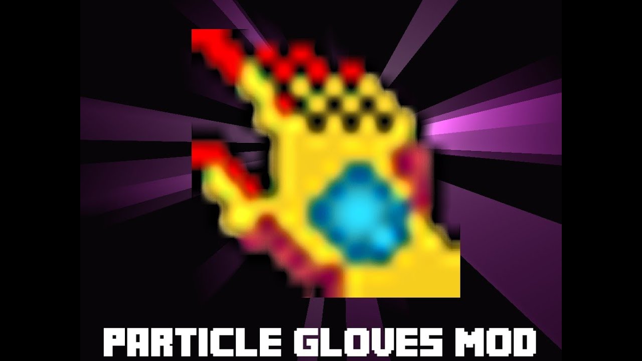 Minecraft Mod review - Particle gloves mod - YouTube