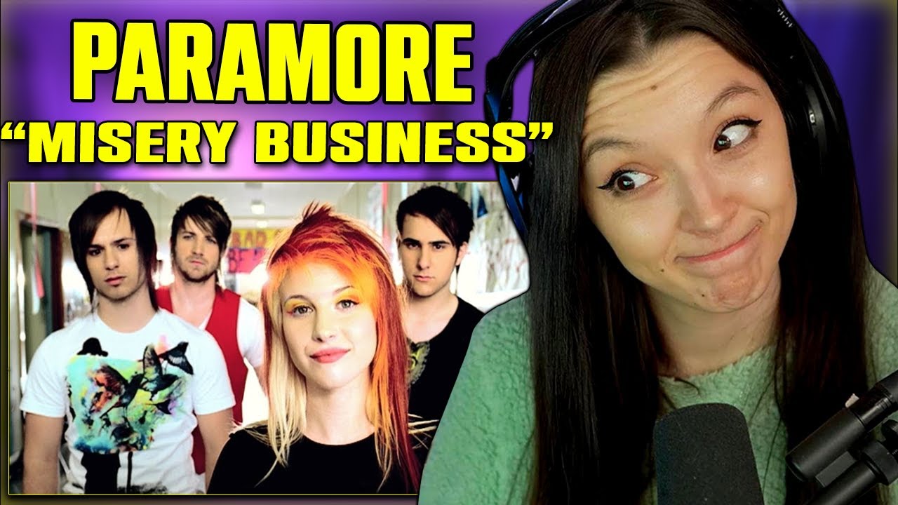 Paramore - Misery Business | FIRST TIME REACTION | (OFFICIAL VIDEO) - YouTube