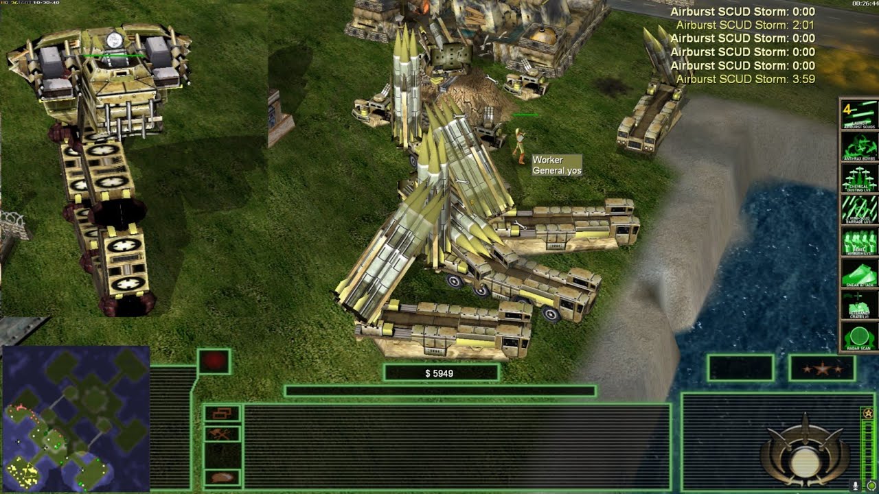 GLA Chemicalvs 5 CHINA Dragon giant robot MOD Command & Conquer ...