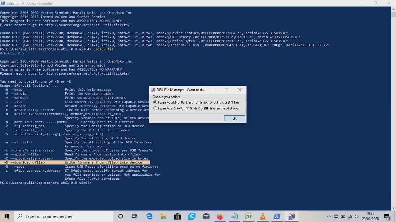 ODrive firmware update with windows - YouTube