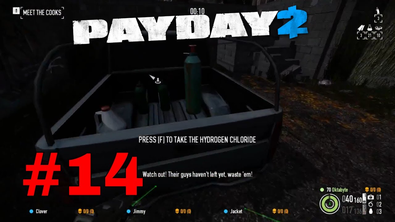 Let's Play Payday 2 | Episode 14 | deutsch, modded | Meth für Dummies ...