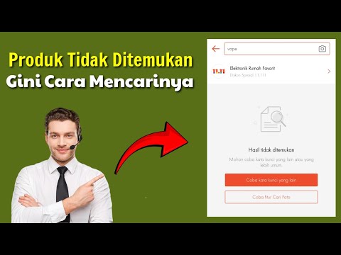 Cara Mencari Produk yang Tidak Ditemukan di Shopee | Toko Jual Vape di Shopee