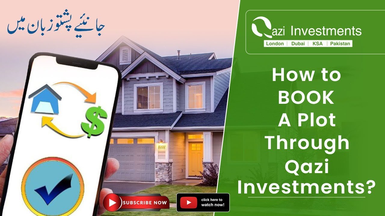 How To Buy Plots Through Us? | Qazi Investments - YouTube