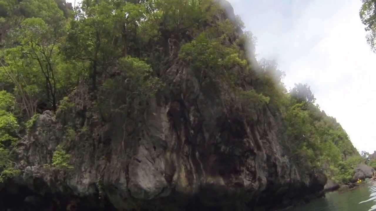elnido palawan cliff jumping - YouTube