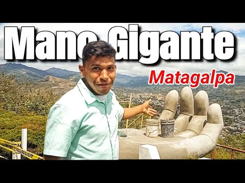 NICARAGUA La mano GIGANTE del mirador el calvario en MATAGALPA - YouTube