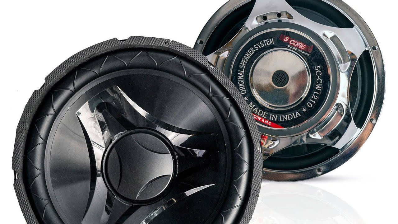 5 Core Sound of India Pro series 5C-CW1210 - YouTube