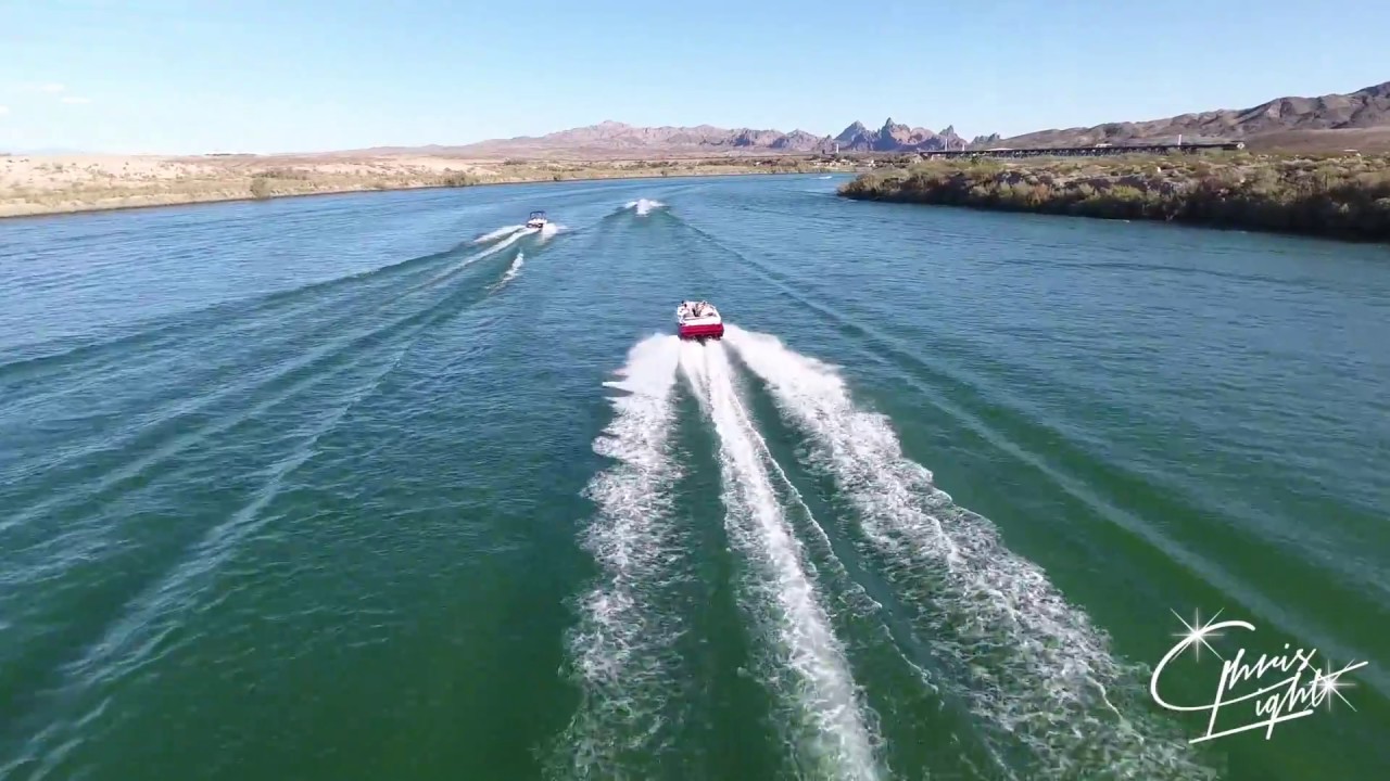 Powerboats on the river - Havasu - YouTube