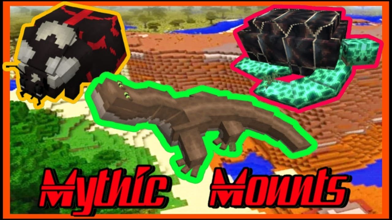🐲MYTHIC MOUNTS MOD 1.19🌙 - CRIATURAS MITOLÓGICAS en MINECRAFT🔥 - YouTube
