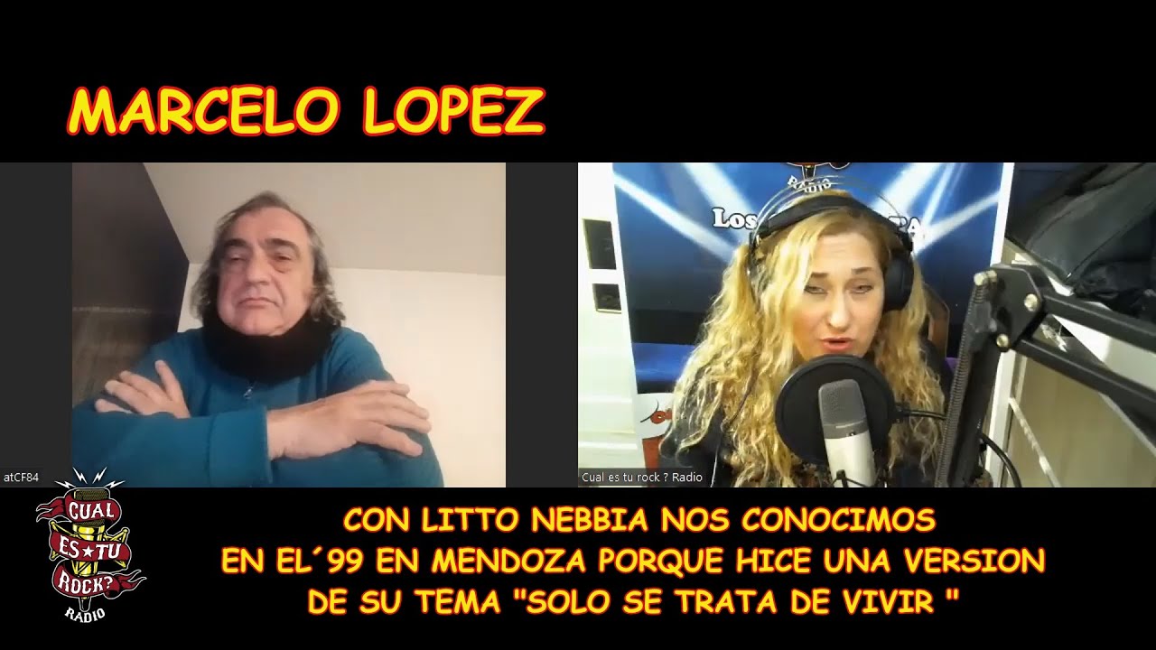 MARCELO LOPEZ en Cual es tu rock ? #littonebbia #melopea - YouTube