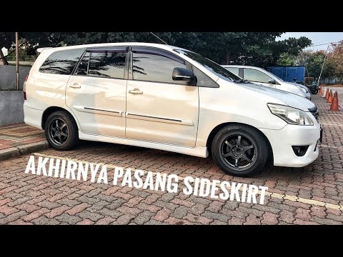 [TUTORIAL] Modifikasi Sideskirt Innova Type G dengan Sideskirt Innova ...