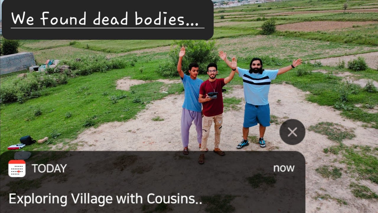 Exploring Village with Cousins || we found dead bodies - YouTube