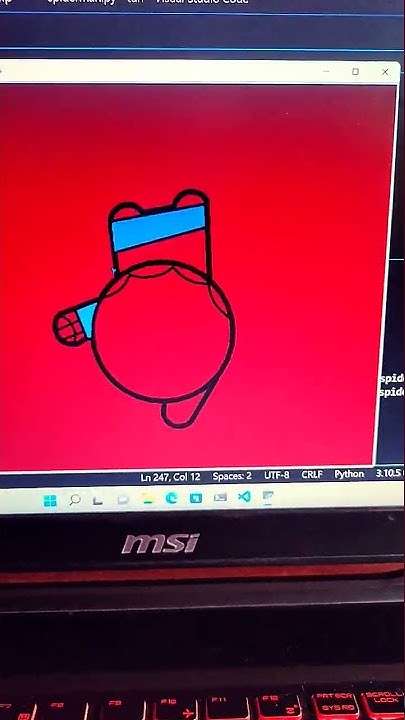 Spiderman Logo Using Turtle And Python Programming Shorts Turtle Python Programming Tech