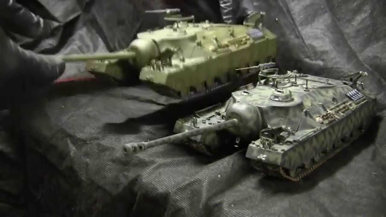 1/35th scale Vintage Accurate Armour T28 / T95 American super Heavy tank model - YouTube