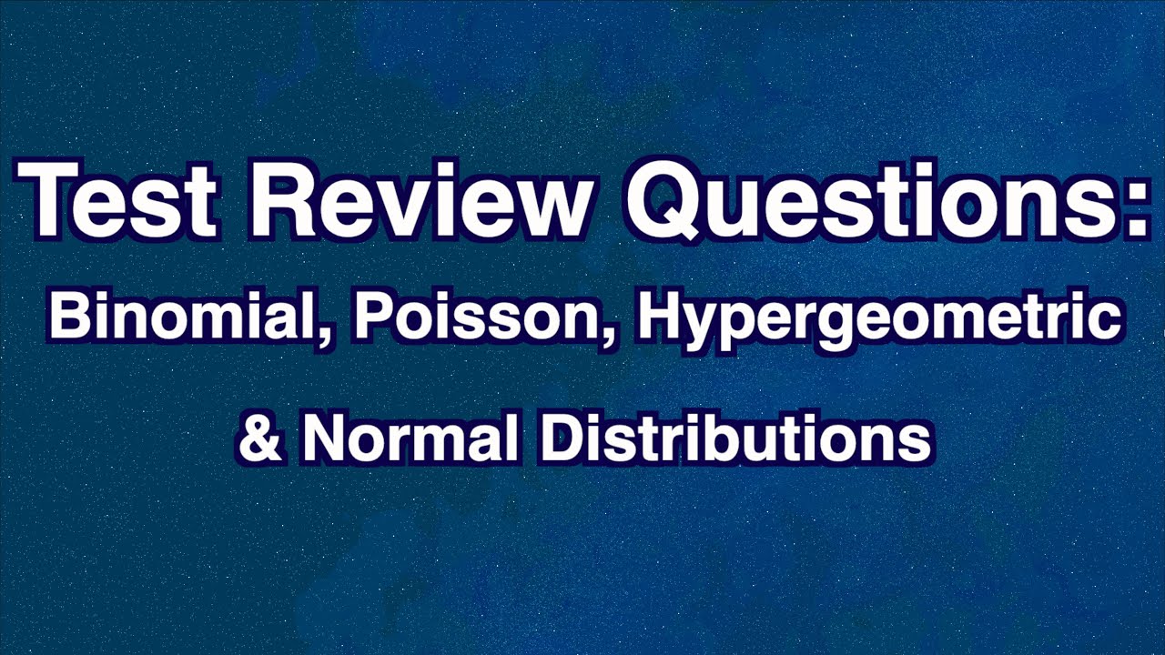 Solutions to Practice Test-2 | Binomial, Poisson, Hypergeometric ...