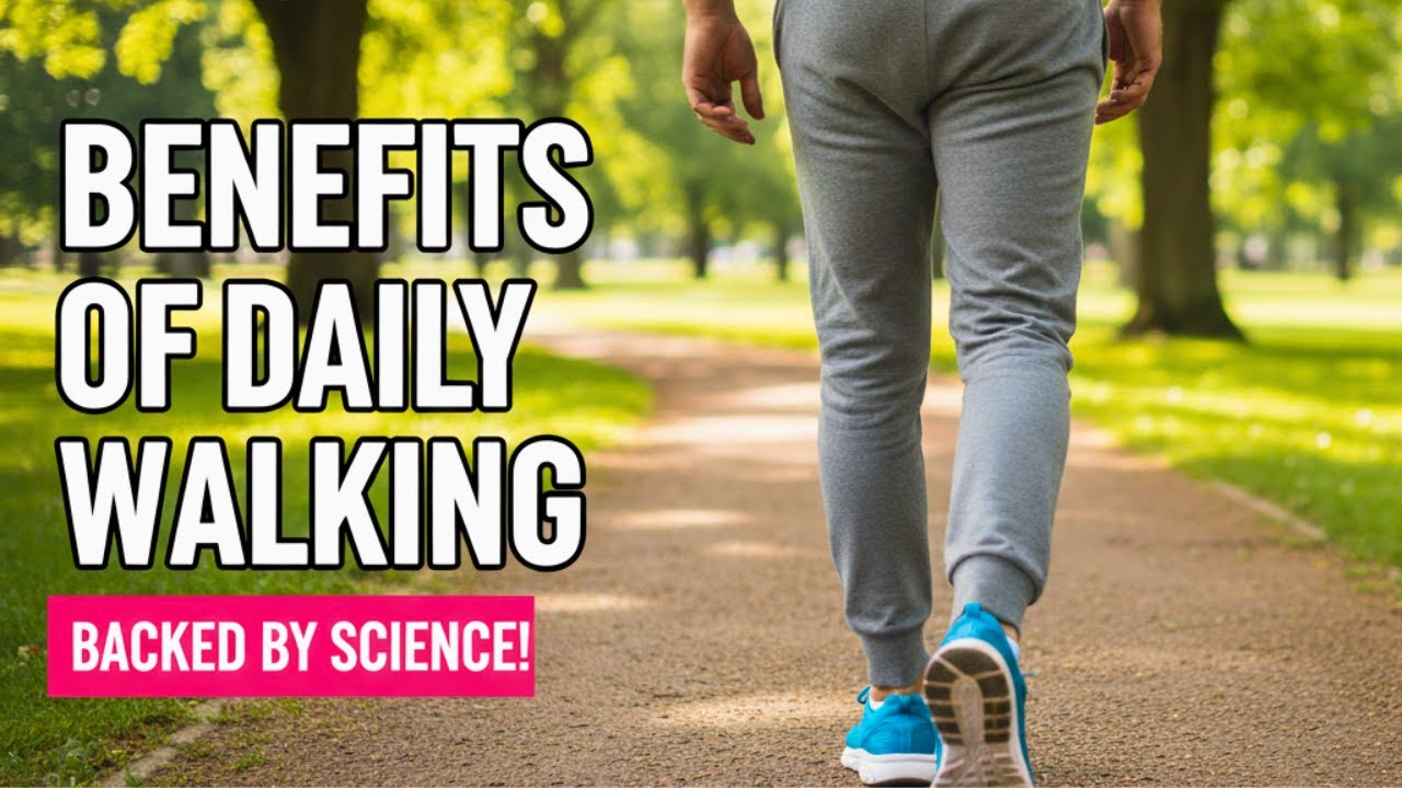 20 Shocking Benefits of Walking 30 Minutes Every Day - YouTube