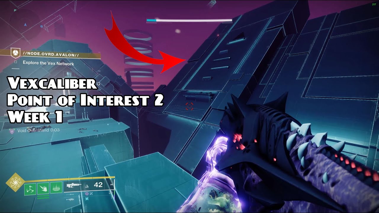Destiny 2 - Vexcaliber Glaive Point of Interest 2 (Week 1) - NODE.OVRD ...